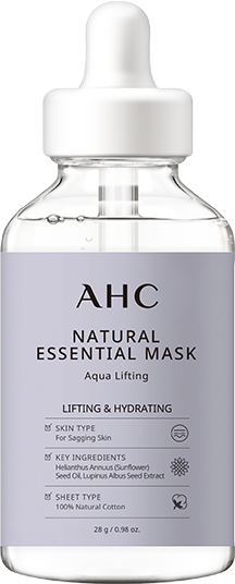 Natural Essential Mask Aqua Lifting 25ml– AHC Philippines
